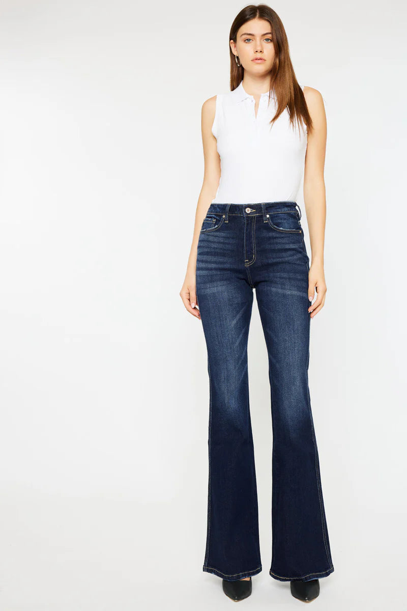 Luke High Rise Flares – The Boutique at Mira's