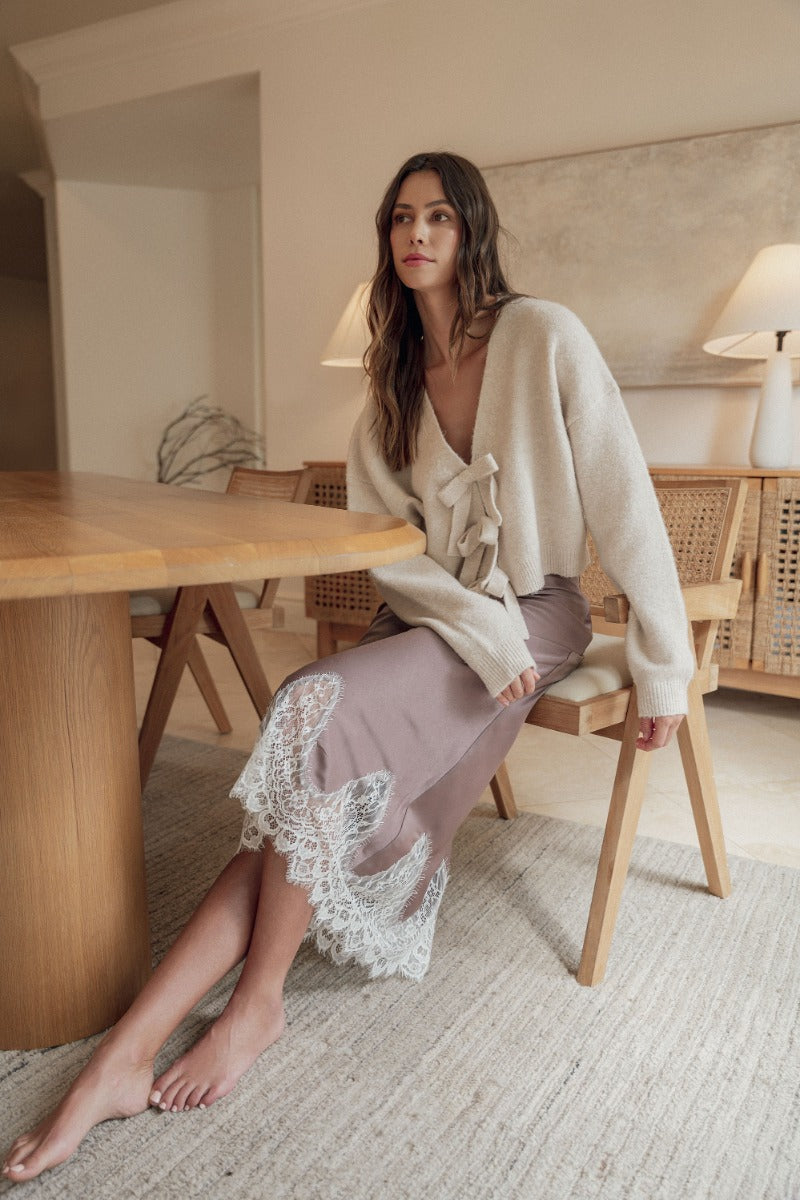 Cecily Satin Skirt – The Boutique at Mira's